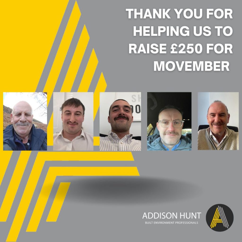 Movember success! - Addison Hunt